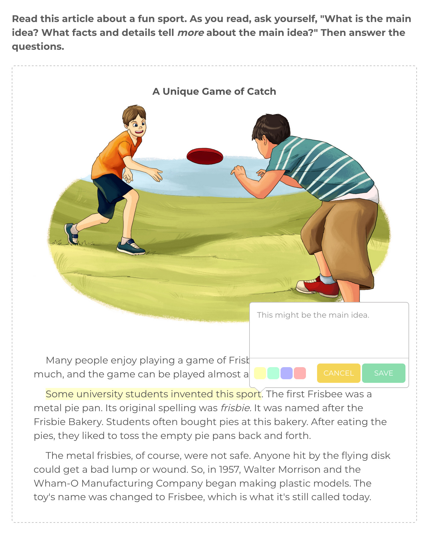 Highlight Text – Bright Islands CoCo — Help Centre